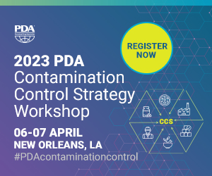 PDA Contamination Control Strategy Workshops 2023